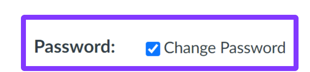 Change Your Canvas Password – Instructor Knowledge Base