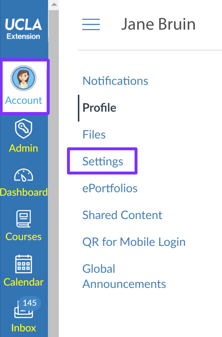 Change Your Canvas Password – Instructor Knowledge Base